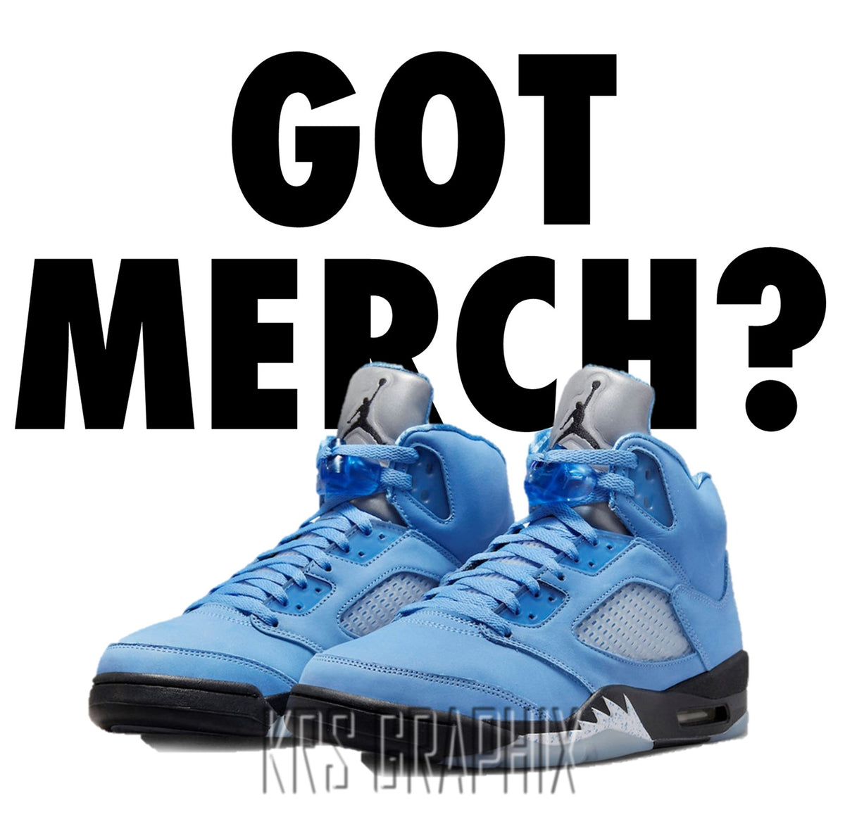 Sneaker Match Styling Tips for the Jordan 5 UNC – KRS Graphix